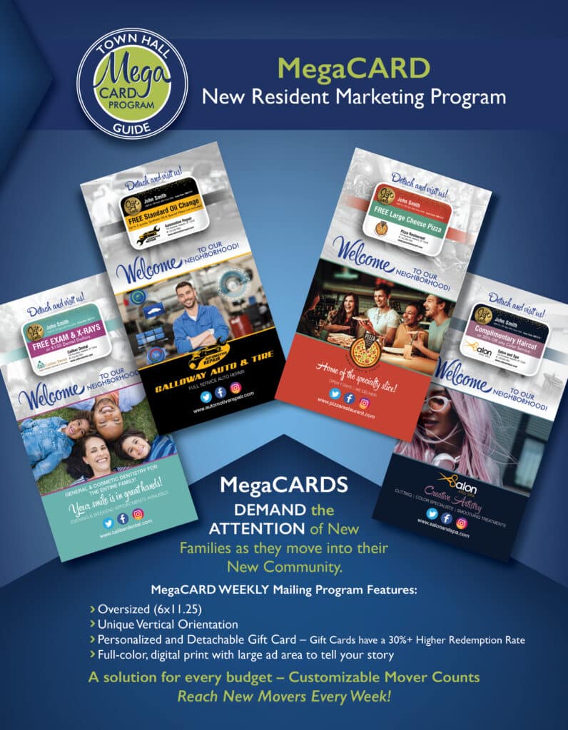 MegaCARD New Resident - Town Hall Guide